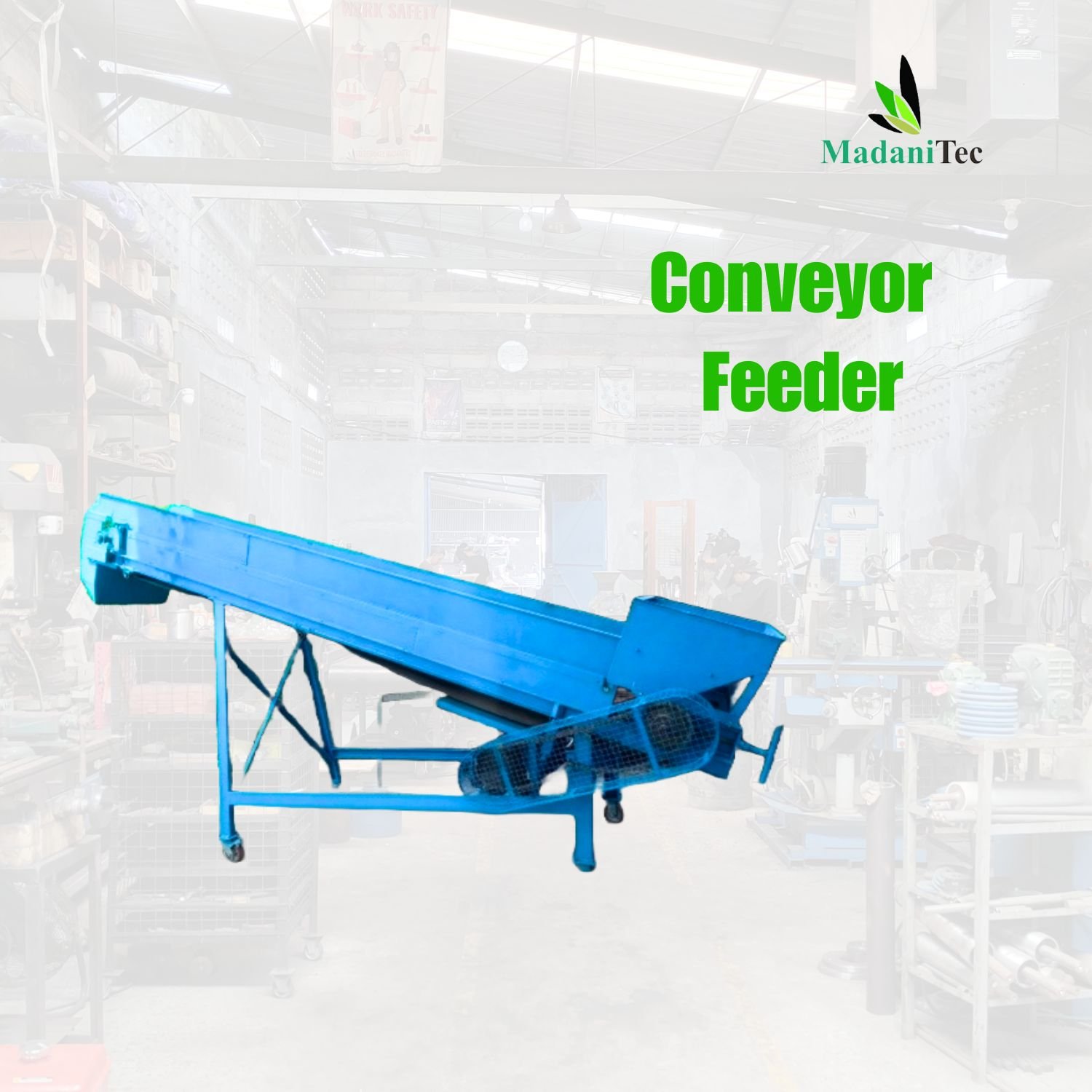 Waste Conveyor Feeder | Madanitec Workshop