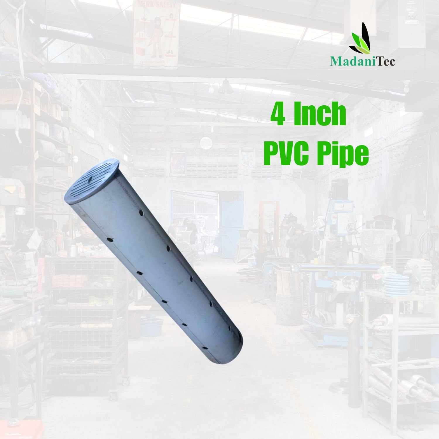 4 Inch PVC Pipe for Biopore Infiltration Hole