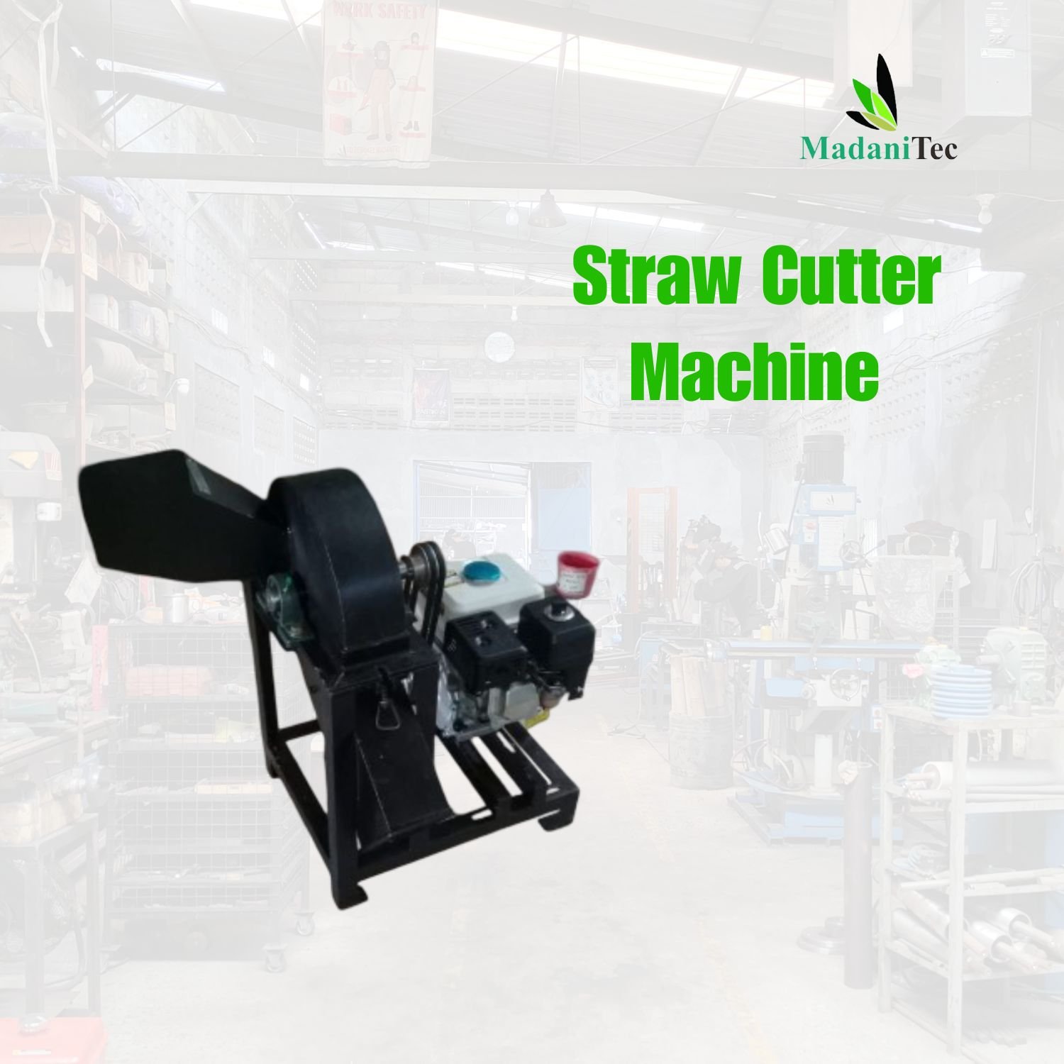 Multifunctional Straw Cutter Machine | Madanitec Workshop