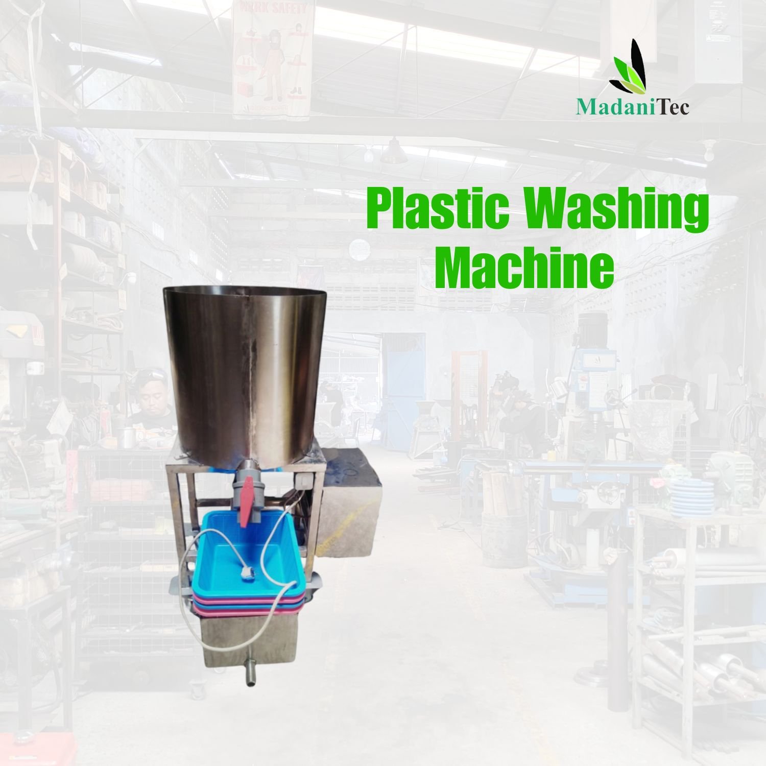 Selling Plastic Washing Machine (Plastic Cleaner)
